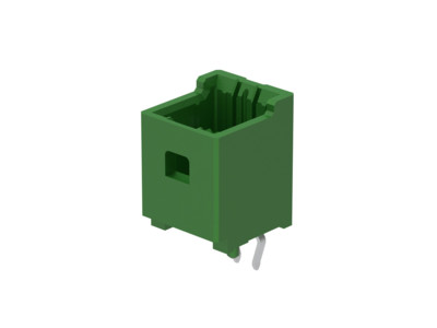 1.50mm Pitch, CLIK-Mate PCB Receptacle, Single Row, Through Hole, Vertical, Tin Plating, Positive Lock, with Peg, 2 Circuits, Green for sale