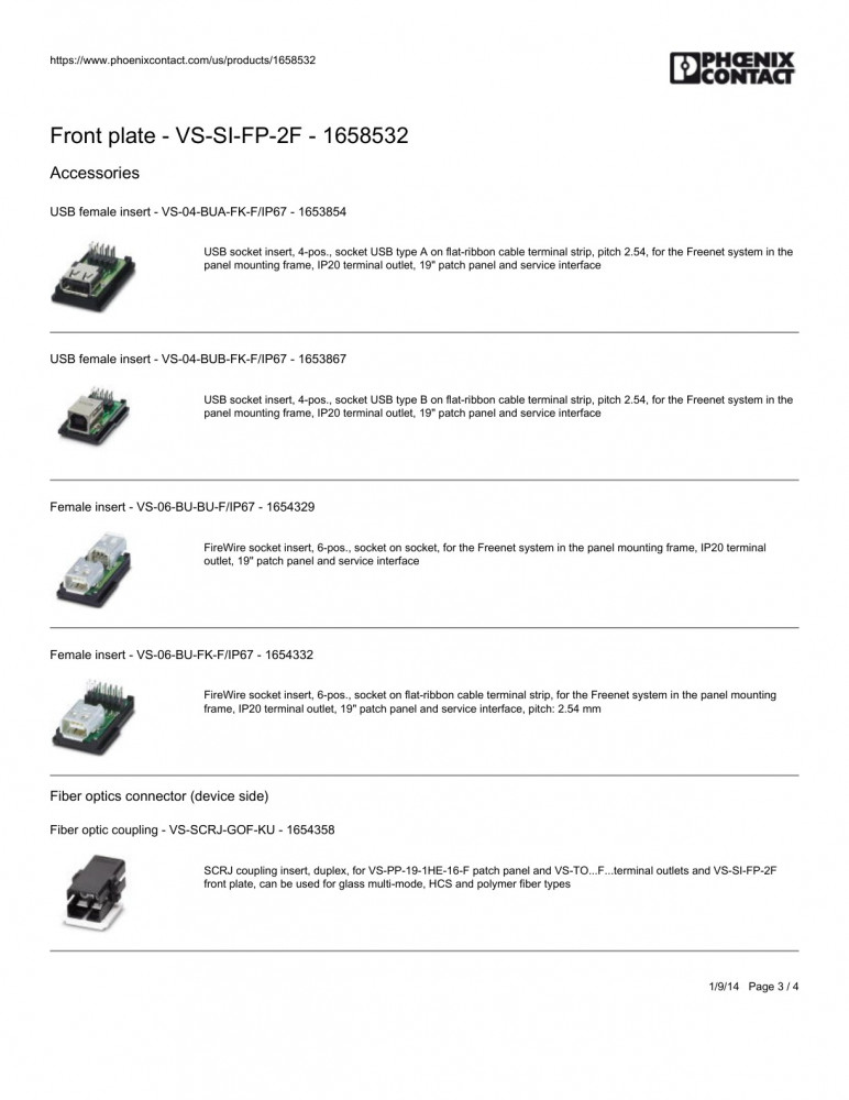 Phoenix Contact 1658532 document page 3