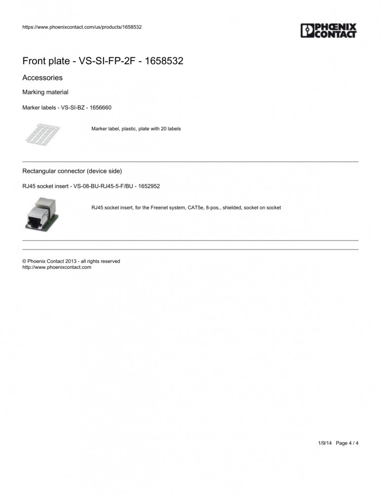 Phoenix Contact 1658532 document page 4