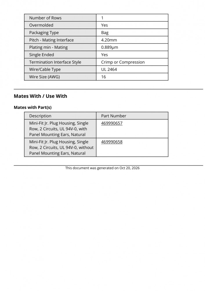 MOLEX 2171590630 technical document page 3
