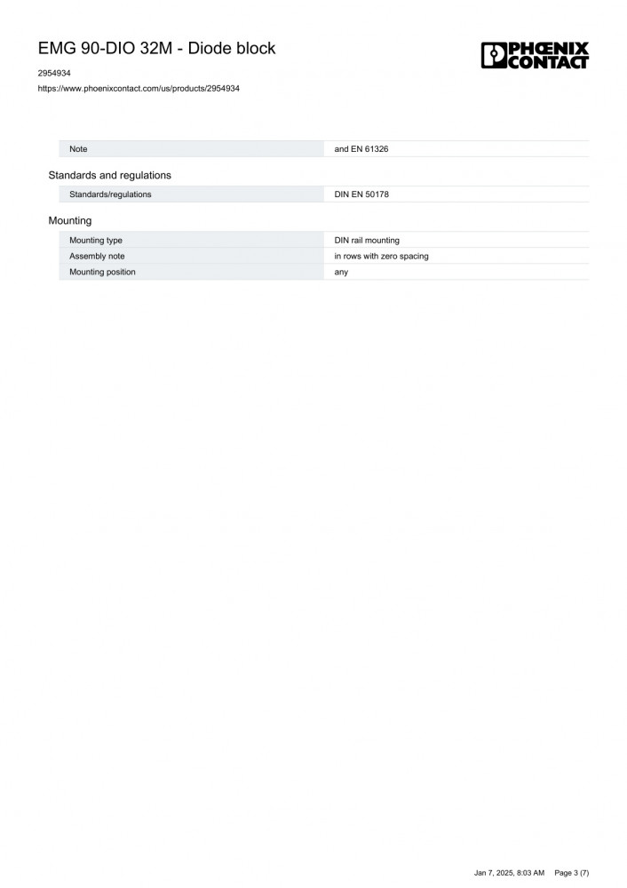 Phoenix Contact 2954934 technical document page 3