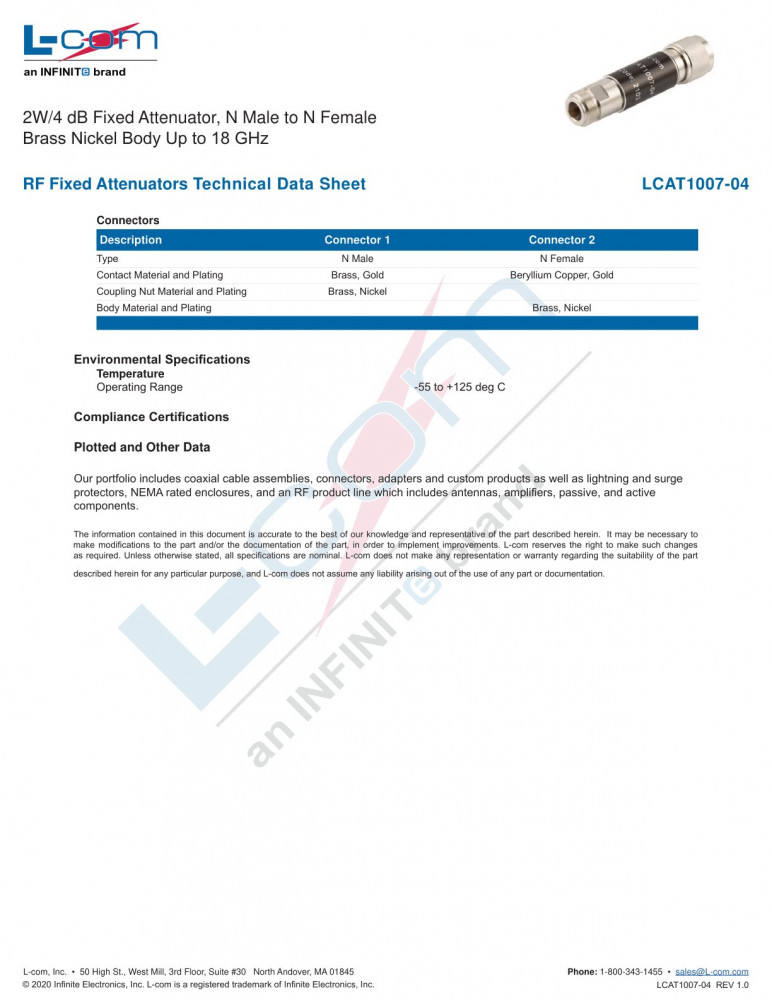 LCAT1007-04 datasheet page 2