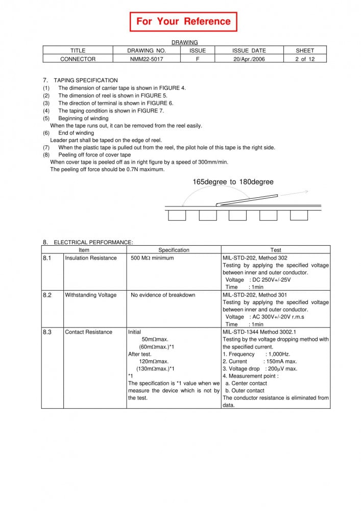 MM8430-2610RB3 specification page 2