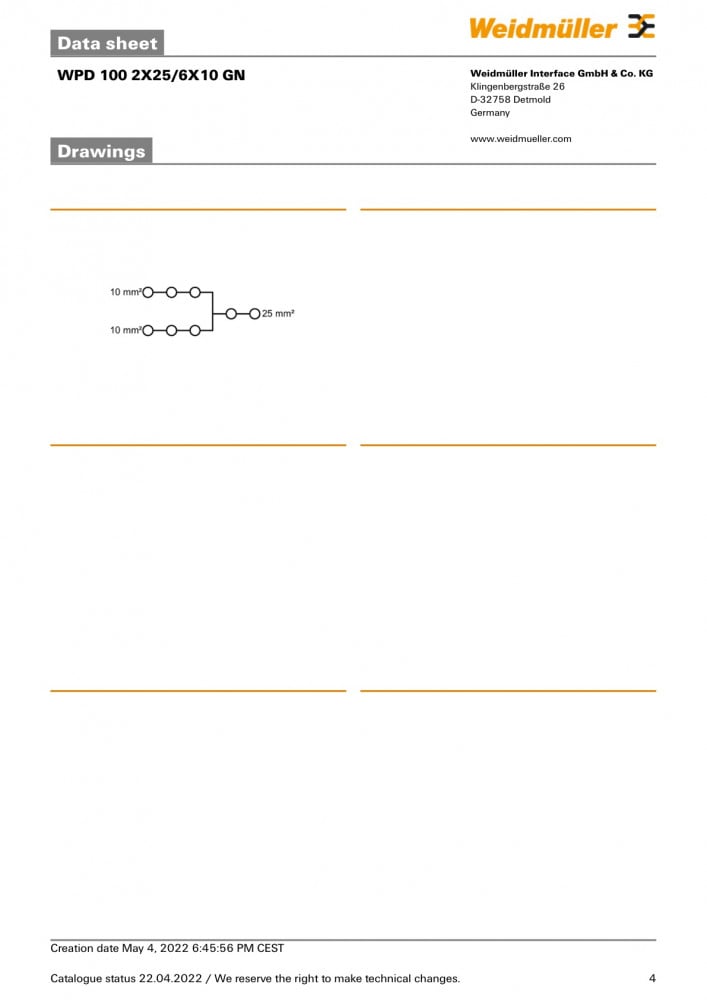 WEIDMULLER WPD 100 documentation page 4