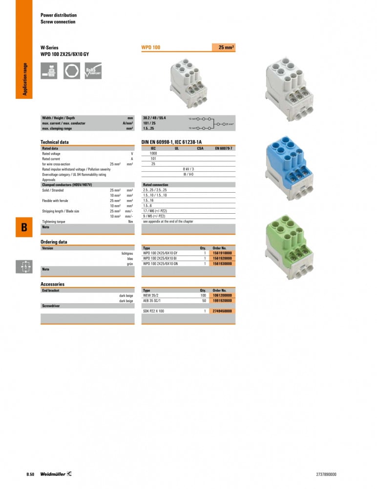 WEIDMULLER WPD 100 documentation page 5
