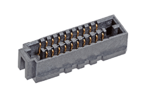 Searay Slim Plug, 40 Circuits, 2.00mm Unmated Height, 4 Rows, with Pegs, Solder Charge Lead-Free
