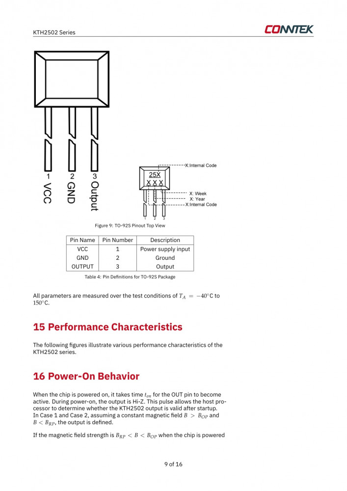 KTH2502 datasheet page 9