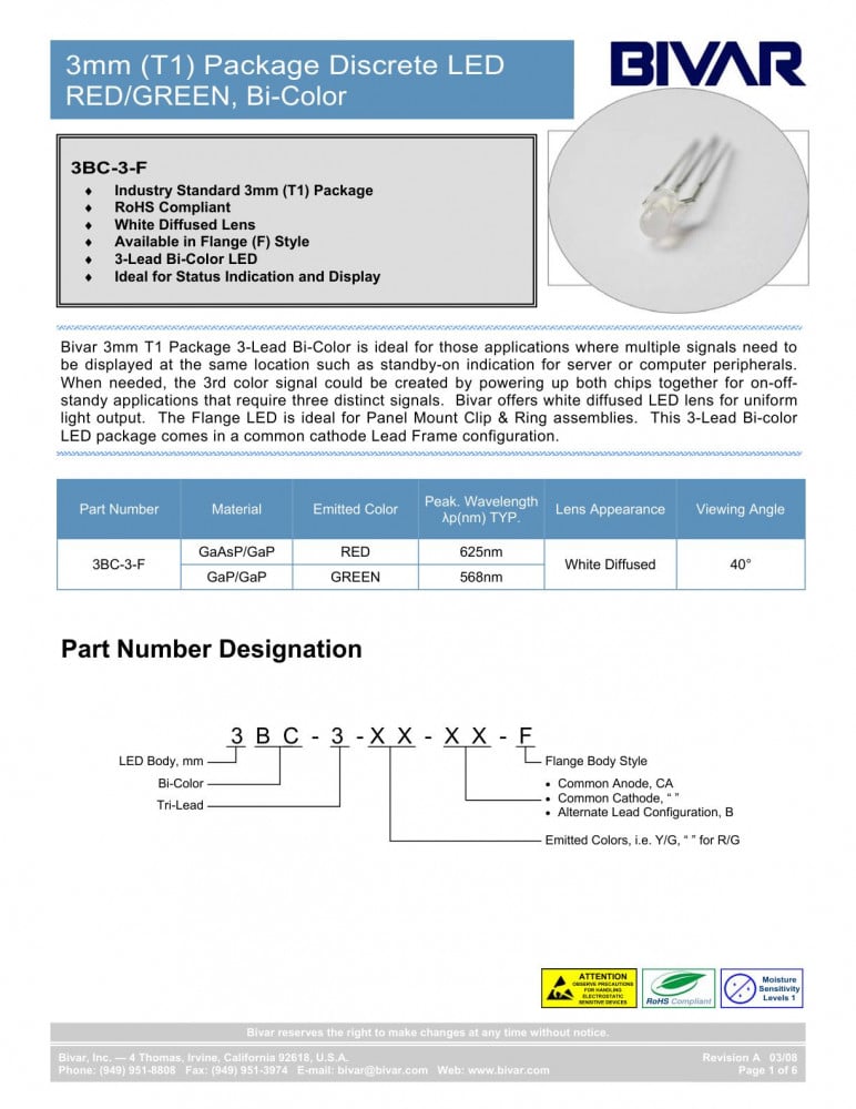 3BC-3-F datasheet page 1