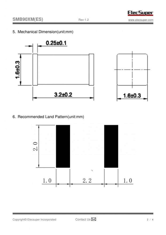 SMB90XM(ES) datasheet page 2