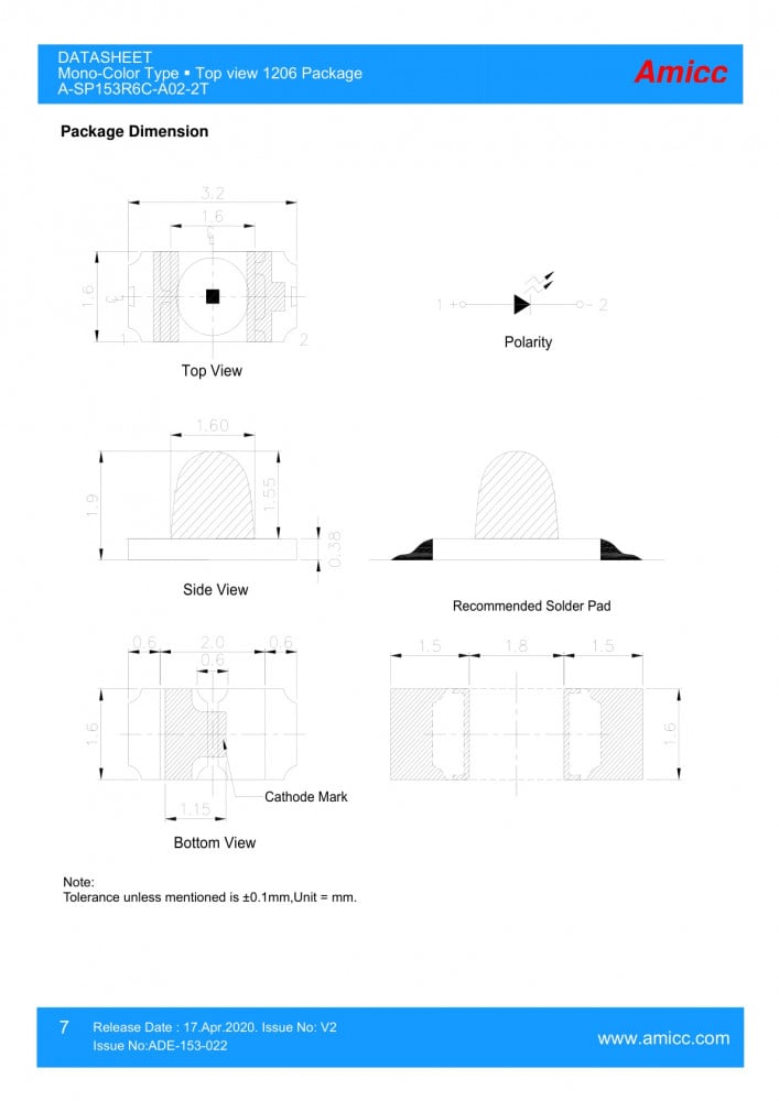 A-SP153R6C-A02-2T datasheet page 7