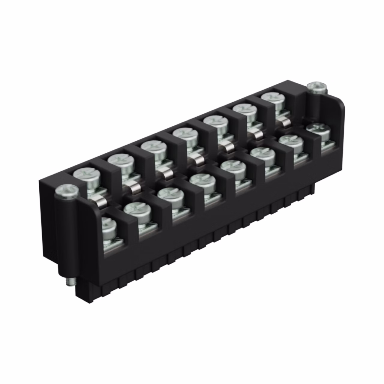 5.08mm Pitch Beau EuroMate Pluggable Terminal Block, Dual Level, 270° Wire Entry, with Retention Screws, 15 Circuits for sale