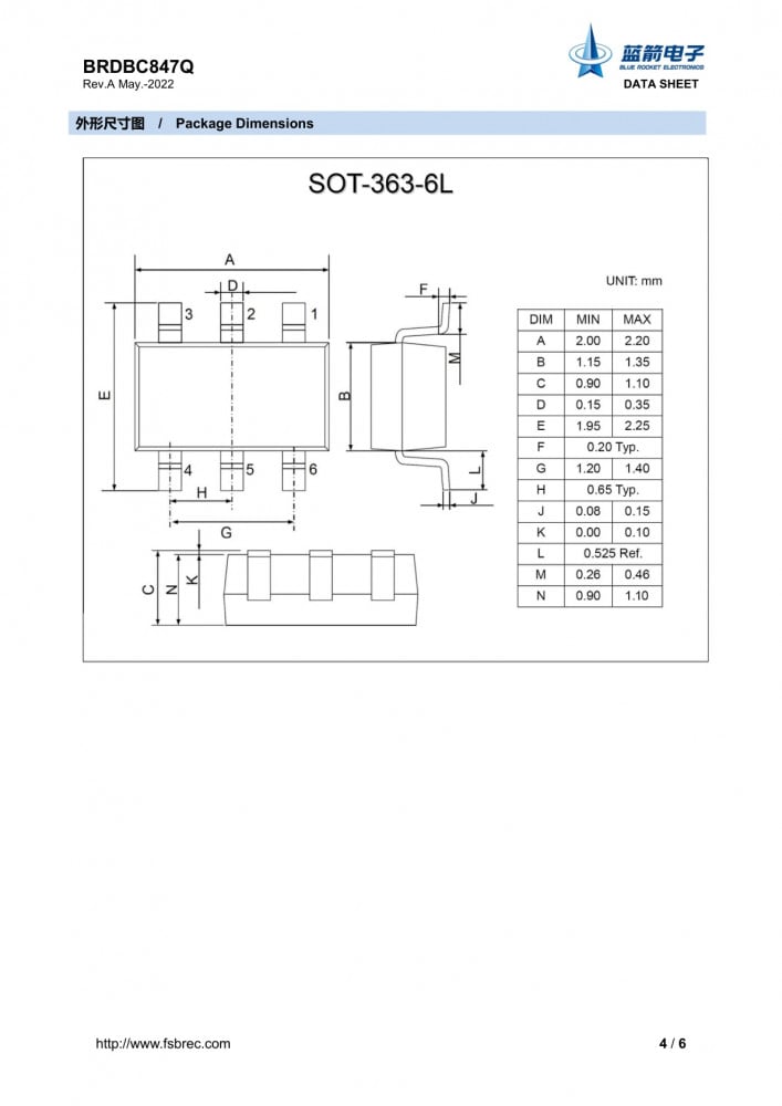 BRDBC847Q datasheet page 4