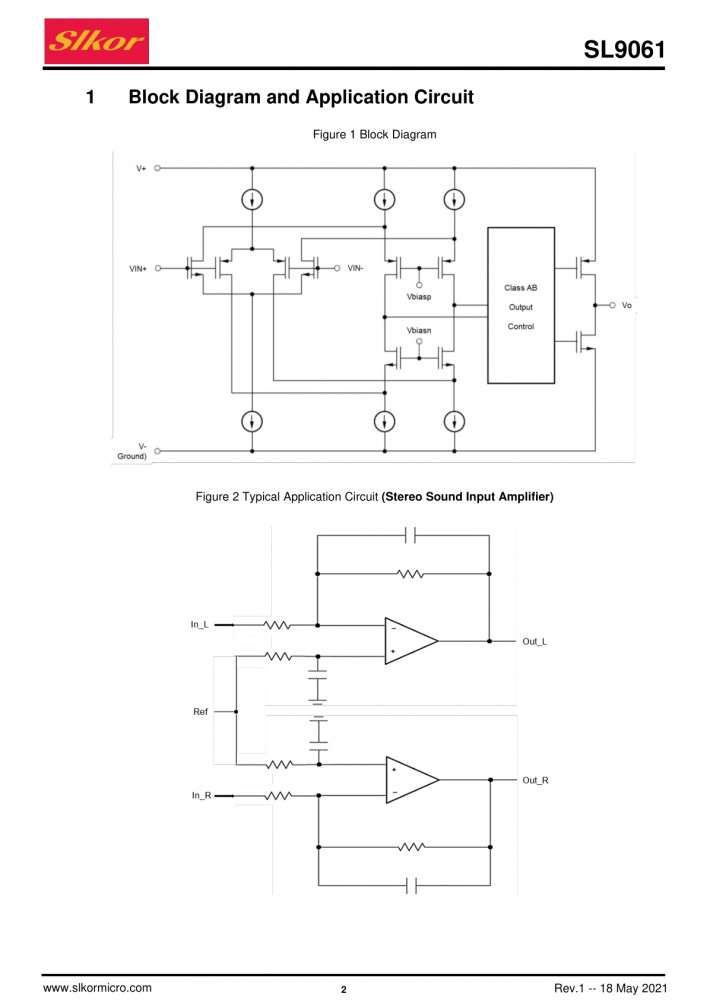 SL9061A datasheet page 2