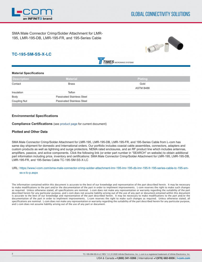 TC-195-SM-SS-X-LC technical document page 2