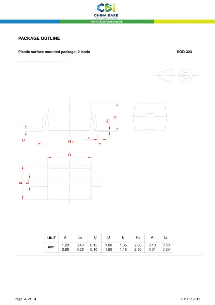 CBI BZT52C3V9S datasheet page 4
