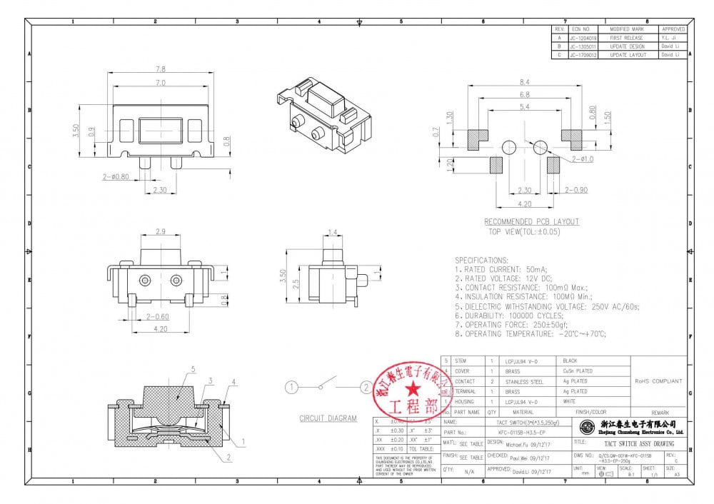 KFC-011SB-H3.5-EP approval document page 8