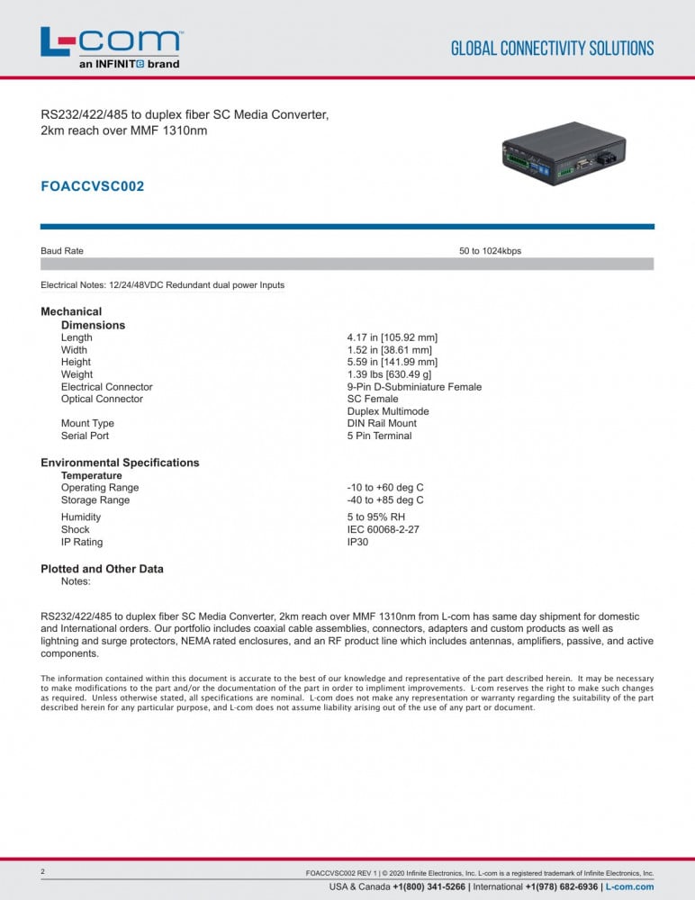 FOACCVSC002 technical document page 2