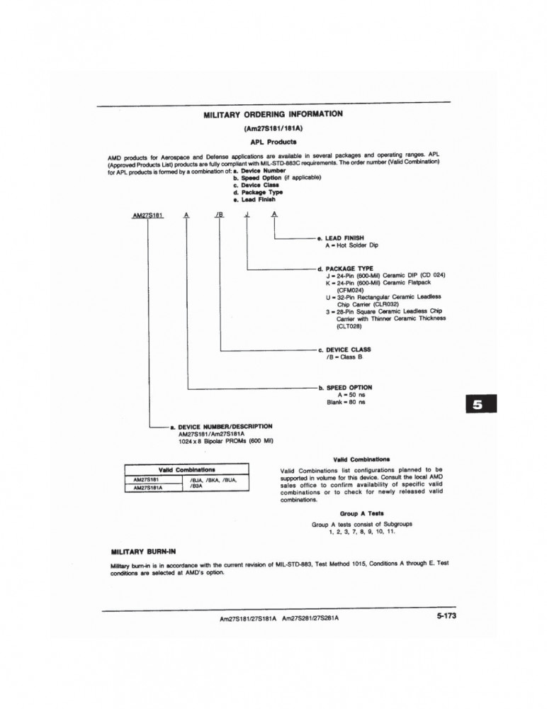 27S181 datasheet page 5