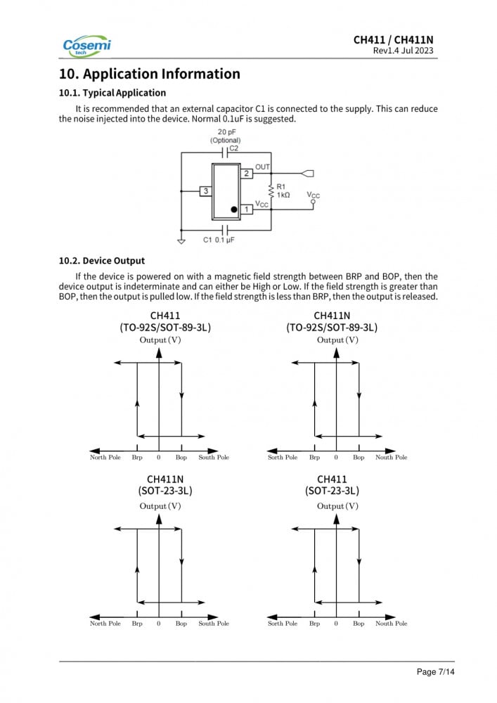 CH411TB datasheet page 7