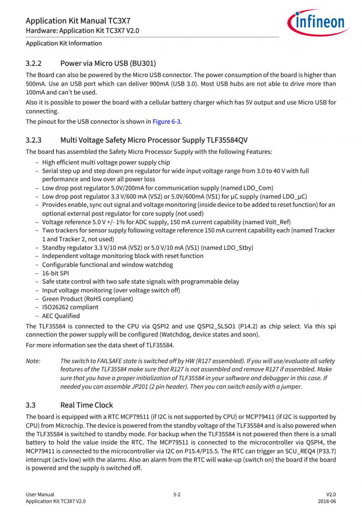 TC3X7 application kit manual page 10
