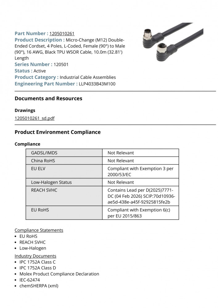 Technical document page 1