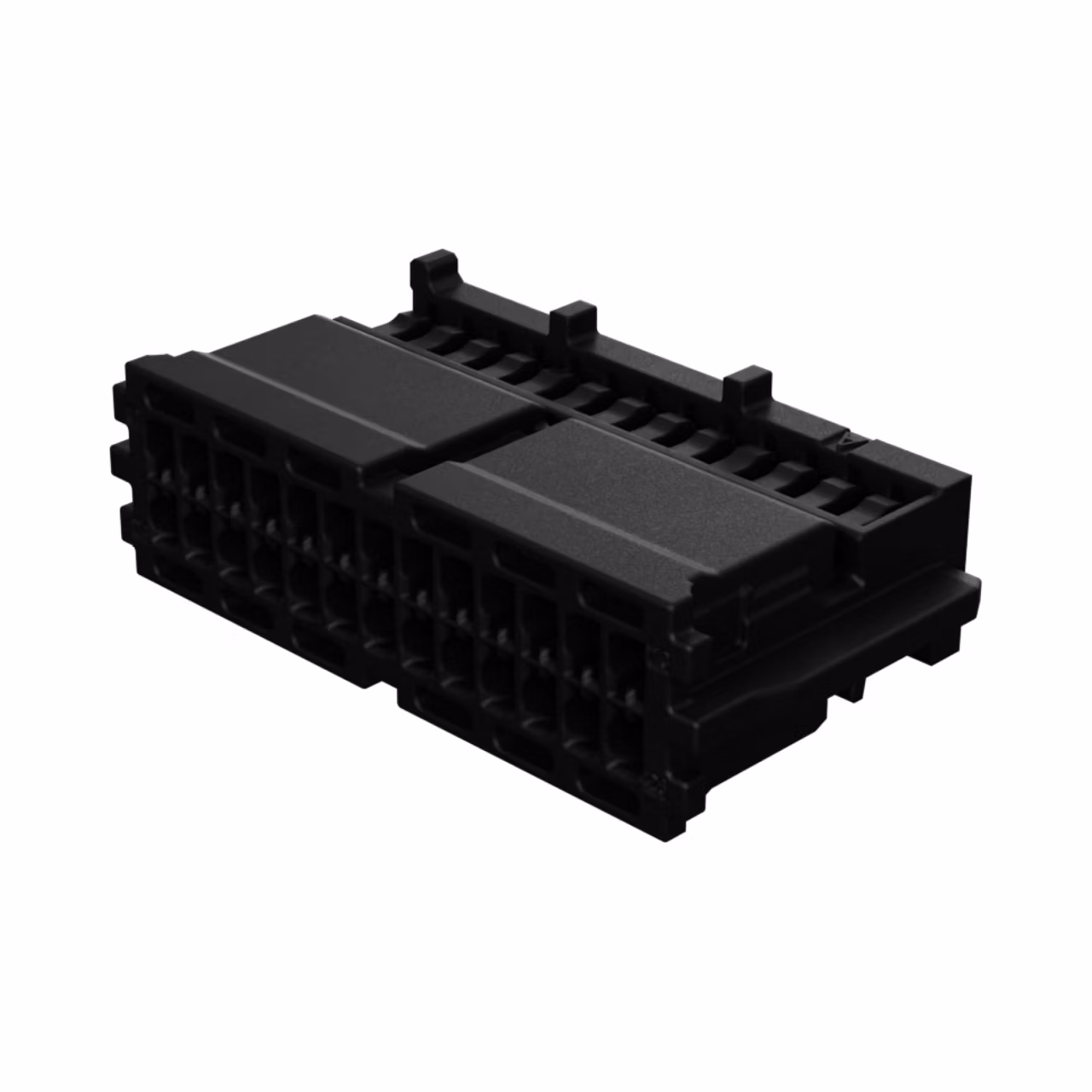 MX-DaSH CTX50 Terminal Receptacle Cartridge, 26 Circuits, Keying Option A, Black for sale