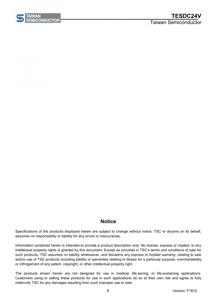 TESDC24V datasheet page 6