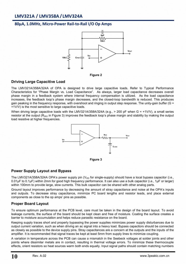 LMV321A-TR datasheet page 10