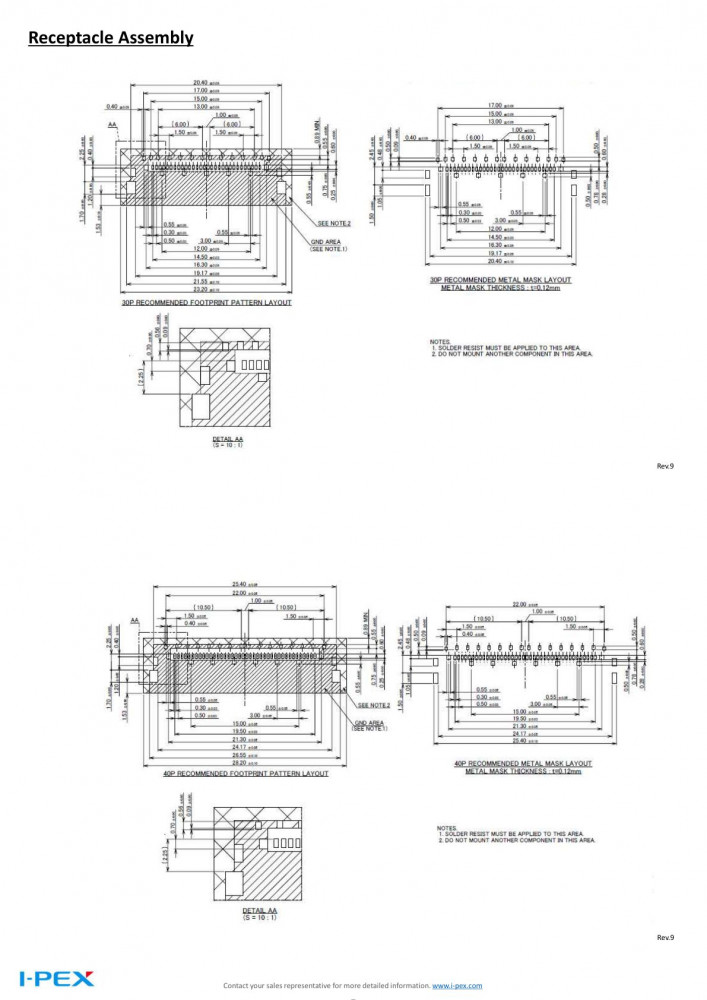 I-PEX CABLINE VS II technical document page 7