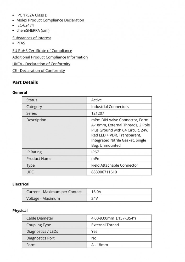 DIN valve connector specification page 2