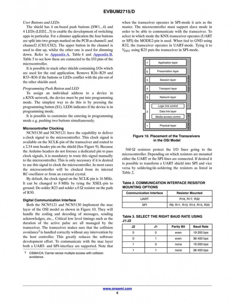 NCN5110ASGEVB documentation page 6