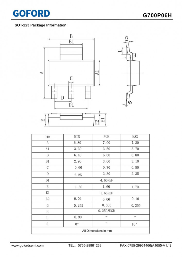G700P06H datasheet page 6