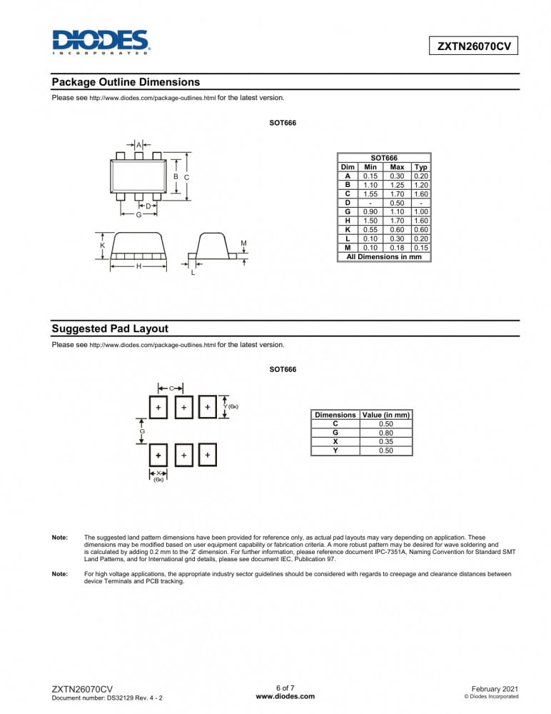 ZXTN26070CV-7 datasheet page 6