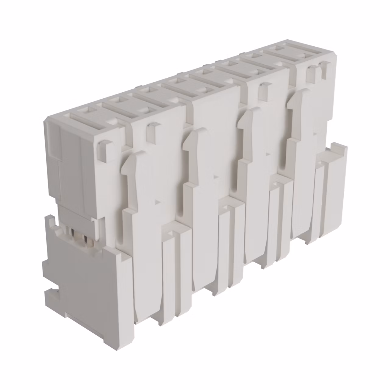 Appli-Mate RAST 5 IDT Housing, 5.00mm Pitch, Indirect, Female, 10.0A, 7 Circuits, No Position Keys, Code Keys 04c, 07c