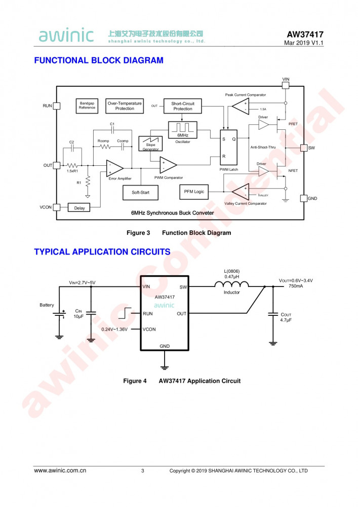 AW37417FDR datasheet page 3