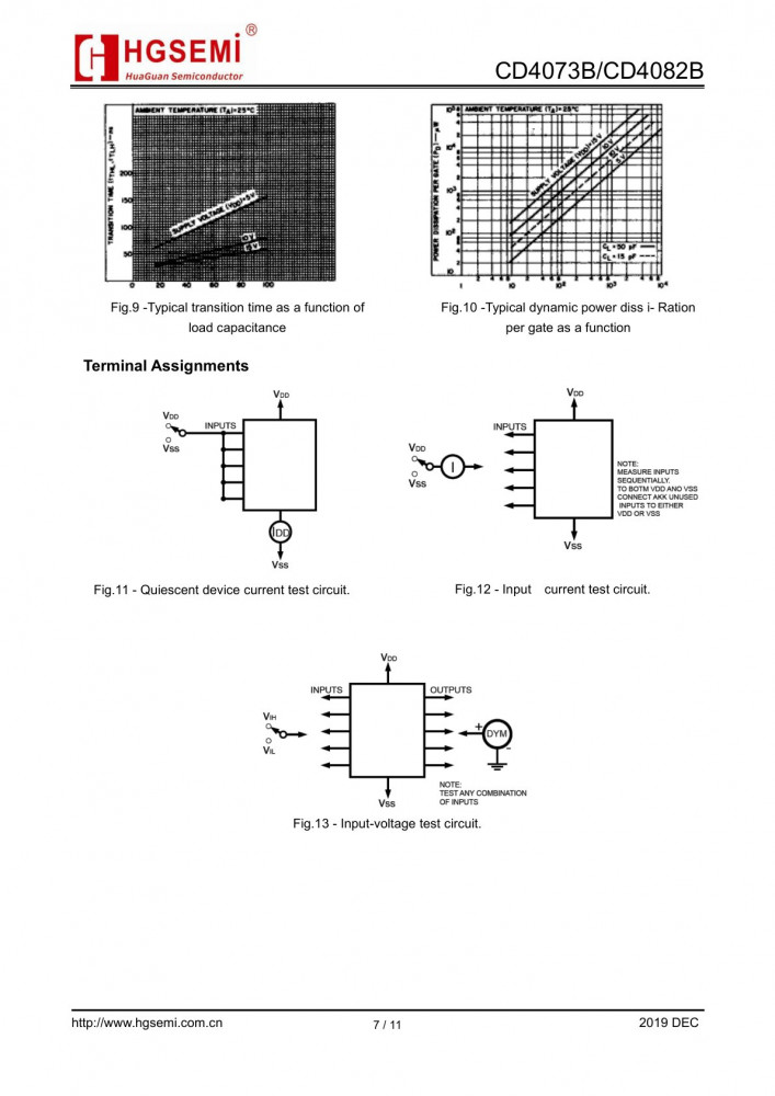 CD4073BMT/TR datasheet page 7