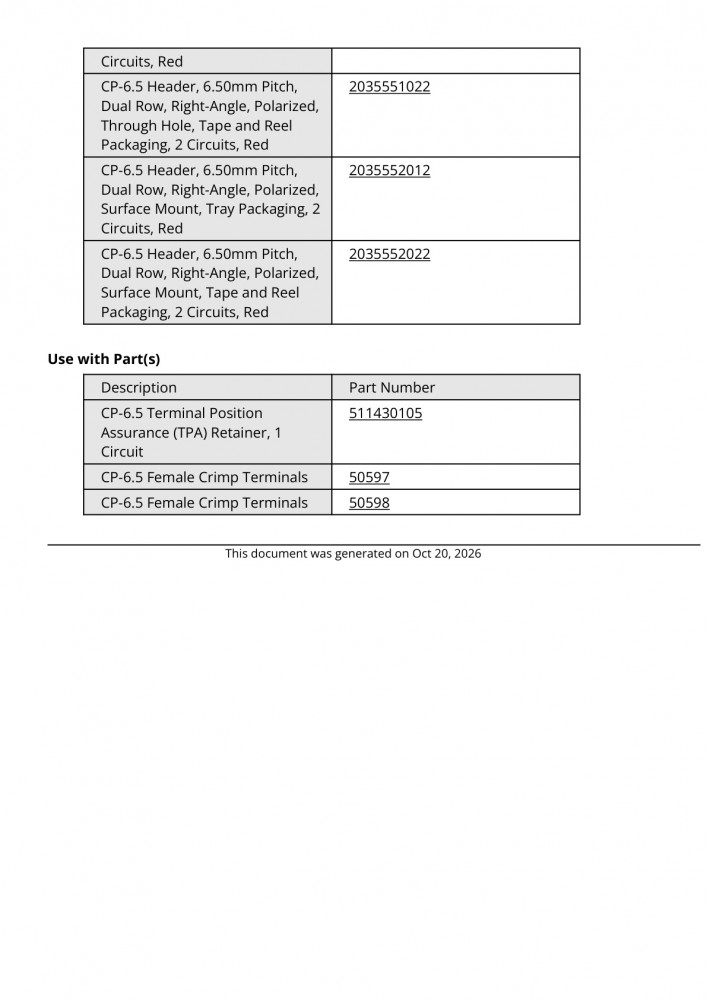 MOLEX 1512072209 document image, page 4