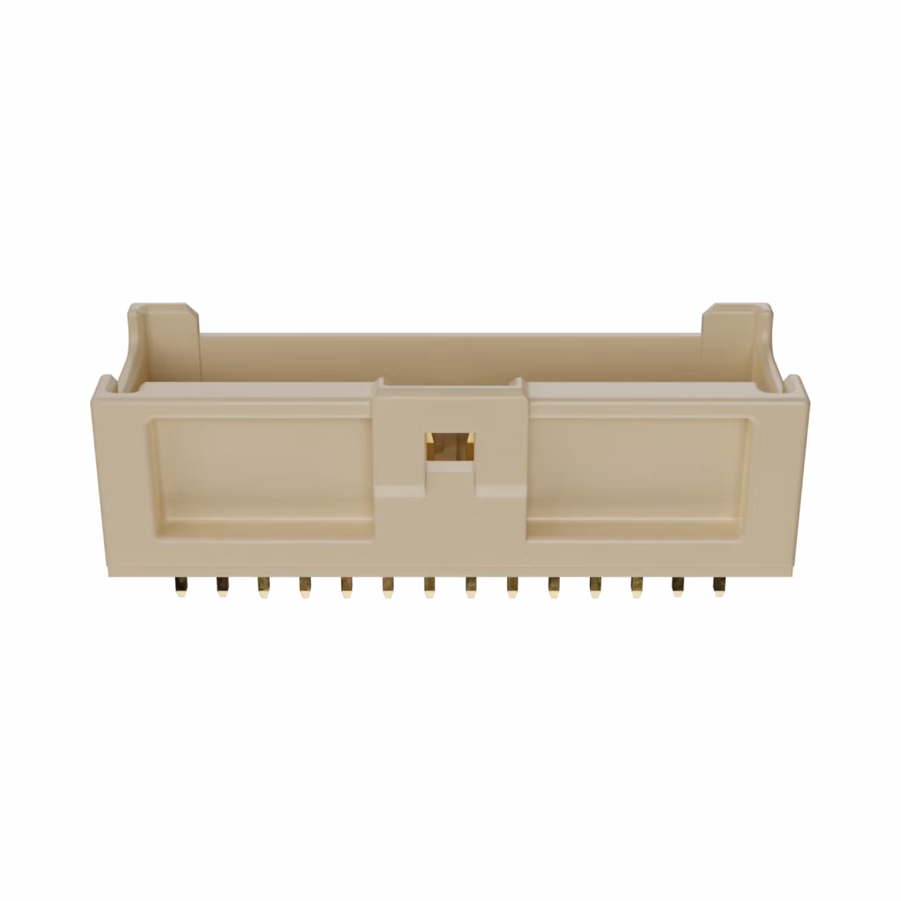 MicroClasp Vertical Header, 2.00mm Pitch, Dual Row, Through Hole, Gold Flash (Au) Plating, 28 Circuits, without PCB Locator for sale