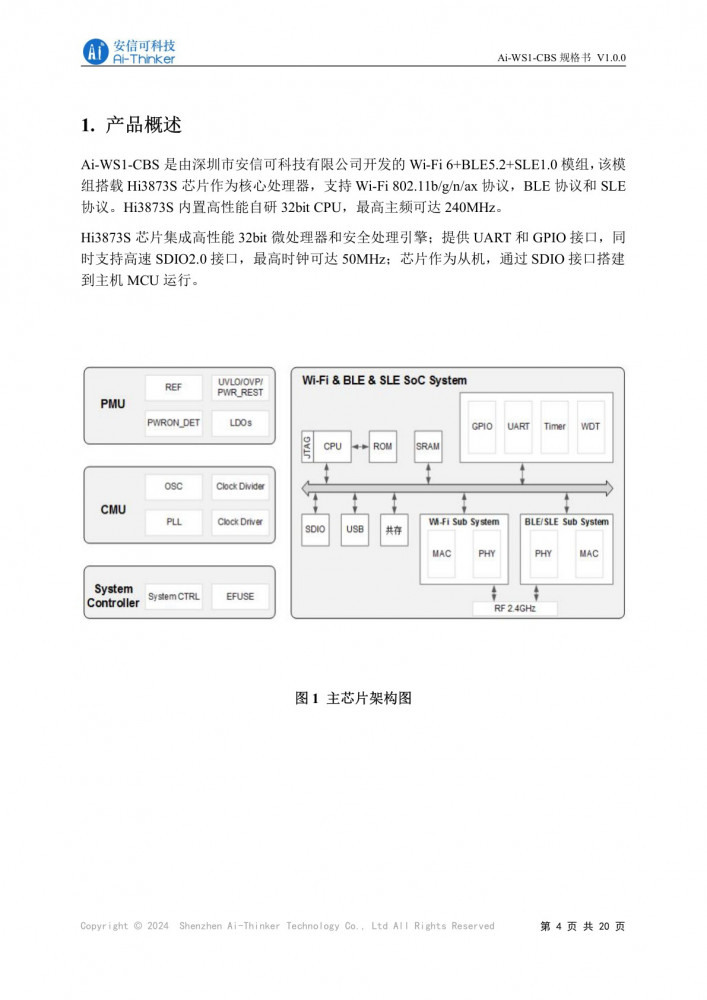 Ai-WS1-CBS datasheet page 4