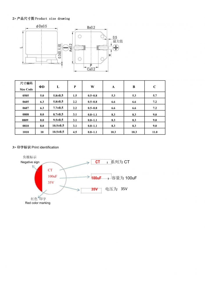 ChengTao CT series datasheet page 3