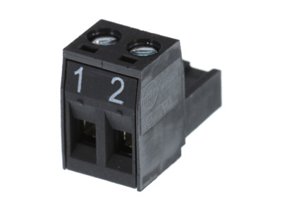 5.08mm Pitch Eurostyle Horizontal Plug, with Standard Imprinting, Black, 7 Circuits