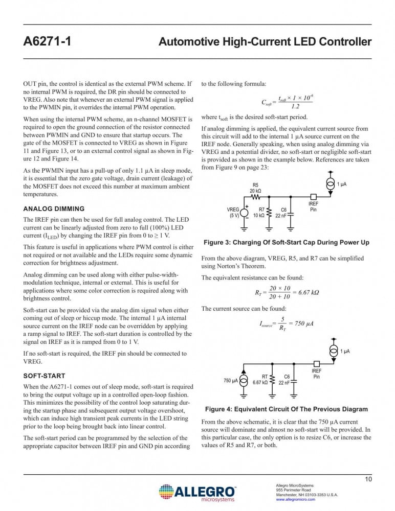 A6271 datasheet page 10