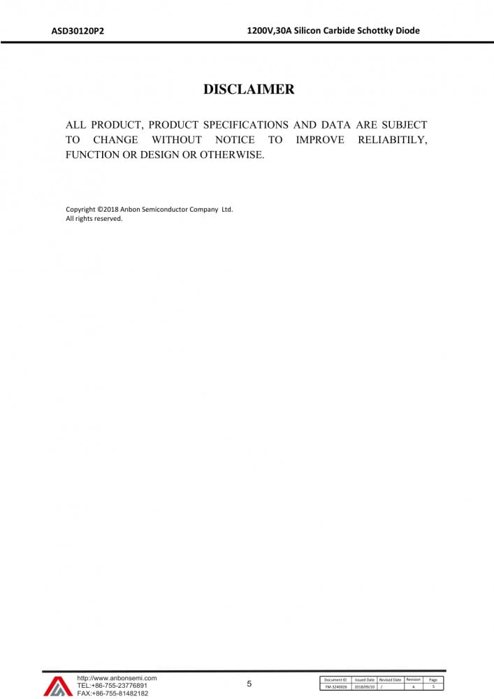 ASD30120P2 datasheet page 5