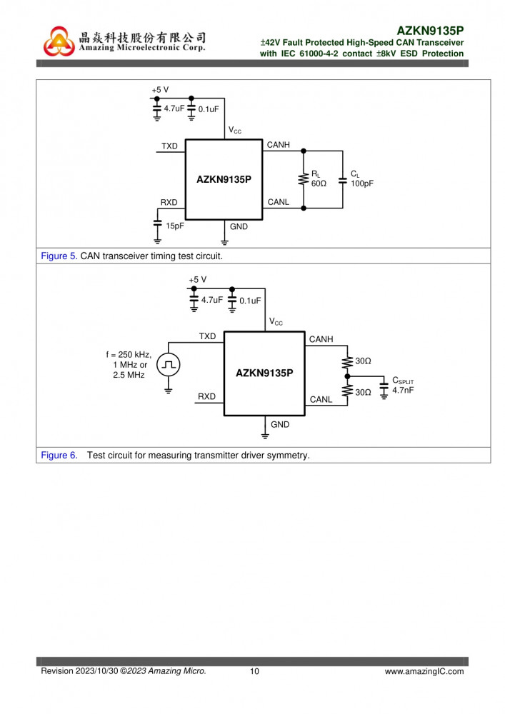 AZKN9135P datasheet page 10