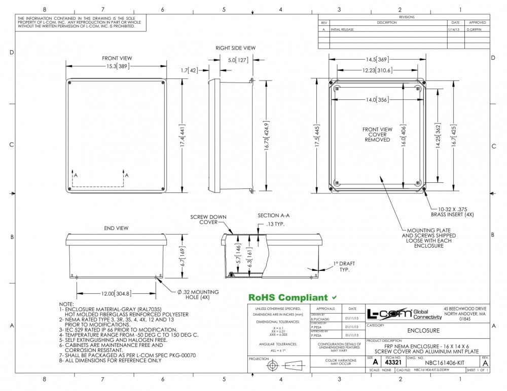 NBC161406-KIT technical document preview