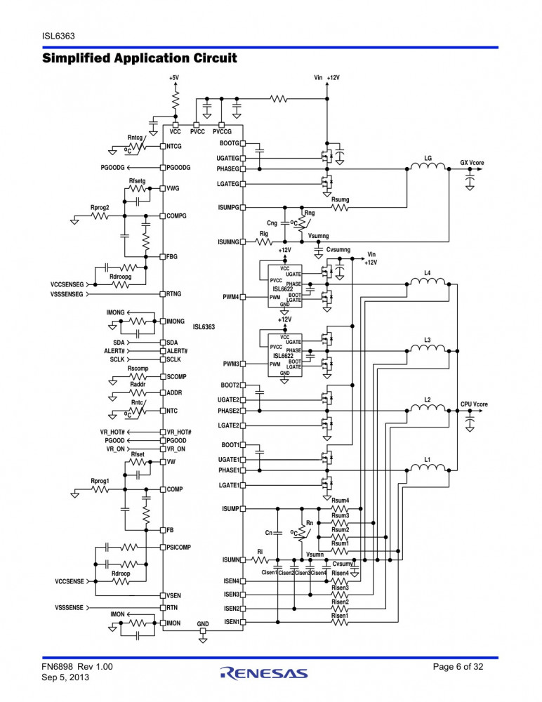 ISL6363CRTZ datasheet page 6