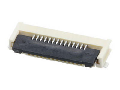 0.50mm Pitch Easy-On FFC/FPC Connector, 1.90mm Height, Single Bottom Contact (FS19), Right-Angle, Surface Mount, ZIF, 7 Circuits