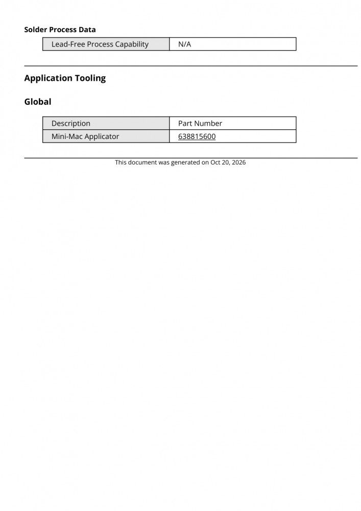 MOLEX 190840004 product document, page image 3
