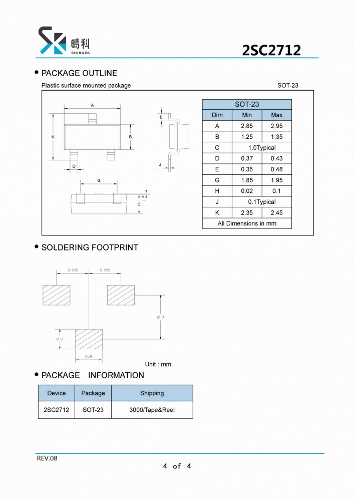 2SC2712GR datasheet page 4