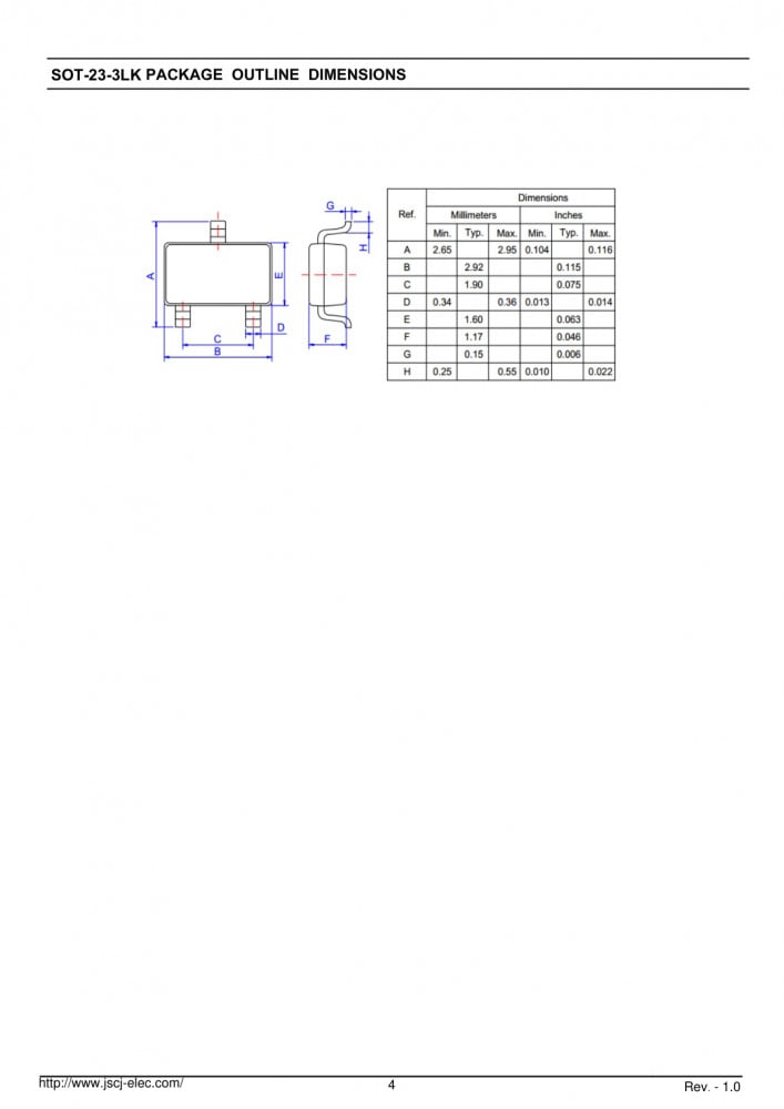 CS008L datasheet page 4